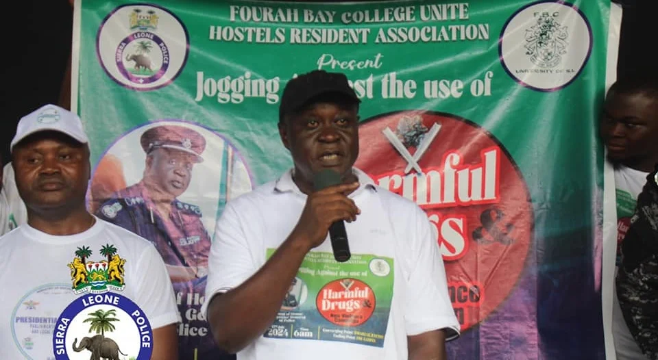 IGP Launches “Kush Must Go” And “Non-Violence” Campaigns at Fourah Bay ...
