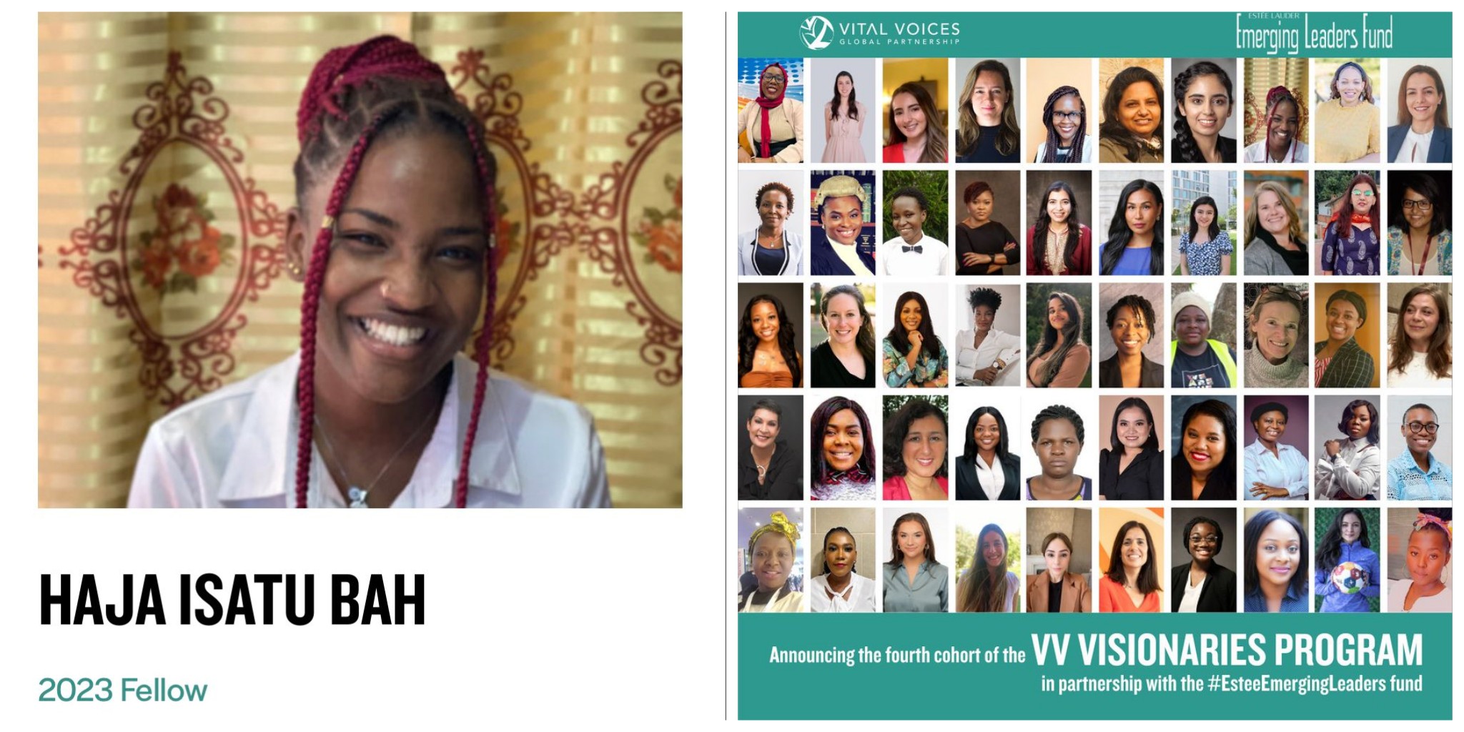 Founder of Uman4Uman, Haja Isatu Bah, Joins VitalVoices VVVisionaries ...