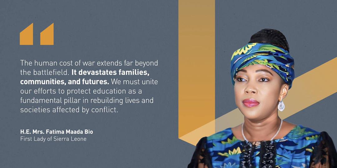 Global Appeal for Education Protection Highlighted by First Lady Fatima ...